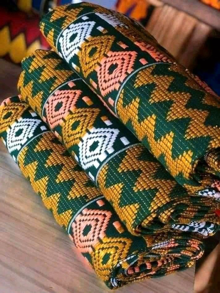 Authentic 6 Yards Ghana Handwoven Kente Cloth – Traditional African Fab ...