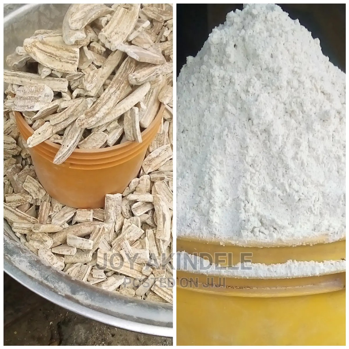 Elubo Ogede (Plantain Flour) by ourfood-service - Spices, Plants, Roots ...
