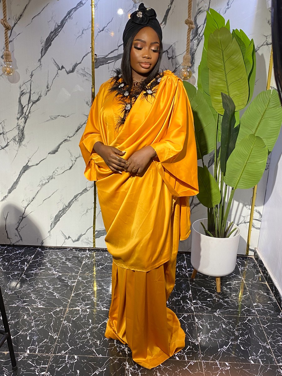 The ‘Isàlé Ekò’ Luxé Kaftan (Available in Pink & Blue) by onruwoman - ANKA