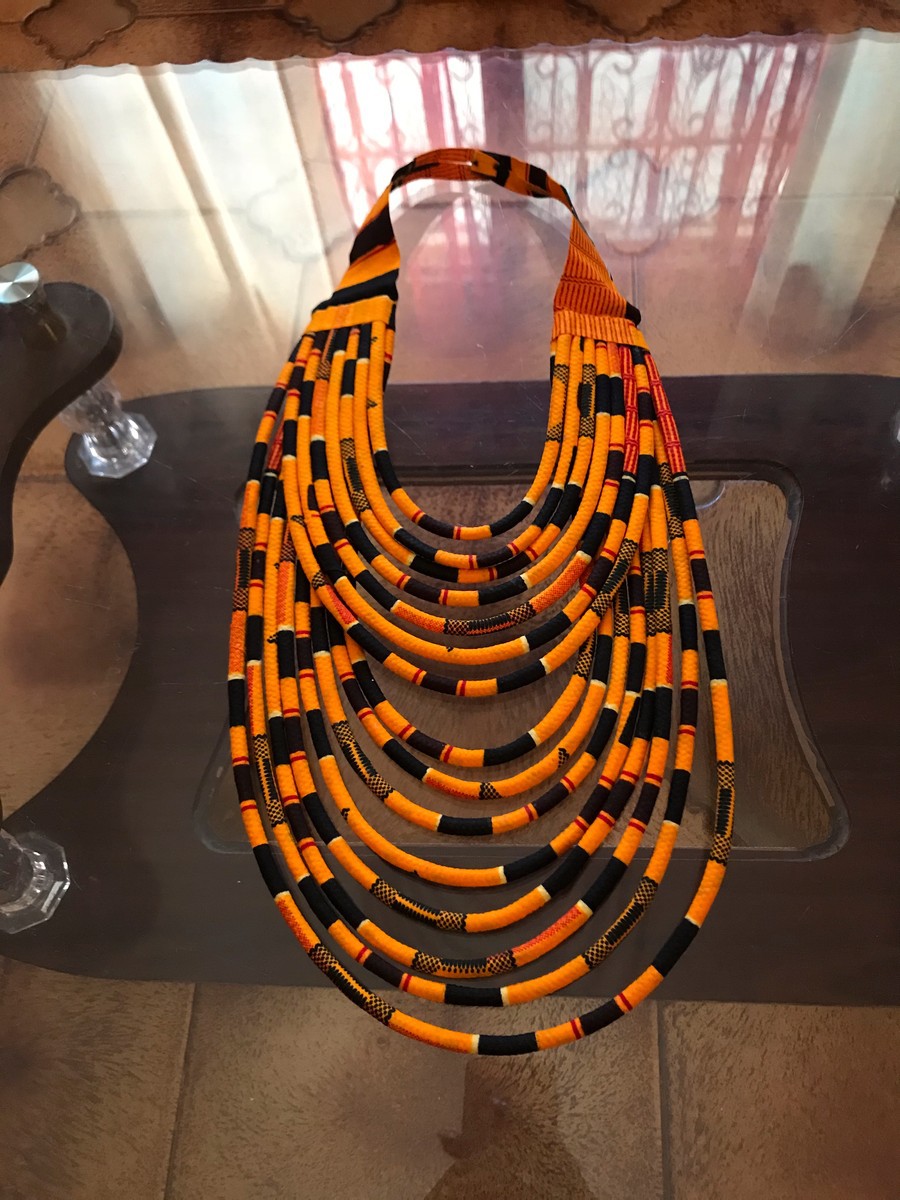 Wakanda necklace by bidaness-art - Long necklaces - Afrikrea