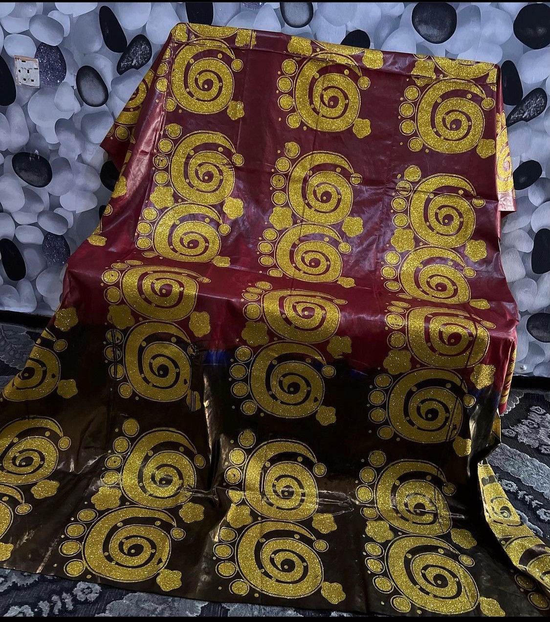 Original Mali Fashion Bazin 4 meters/African Bazin Fabric/African Women ...