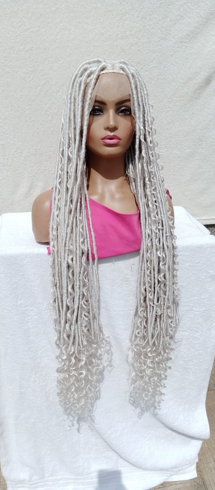 White Dreadlocks Wig