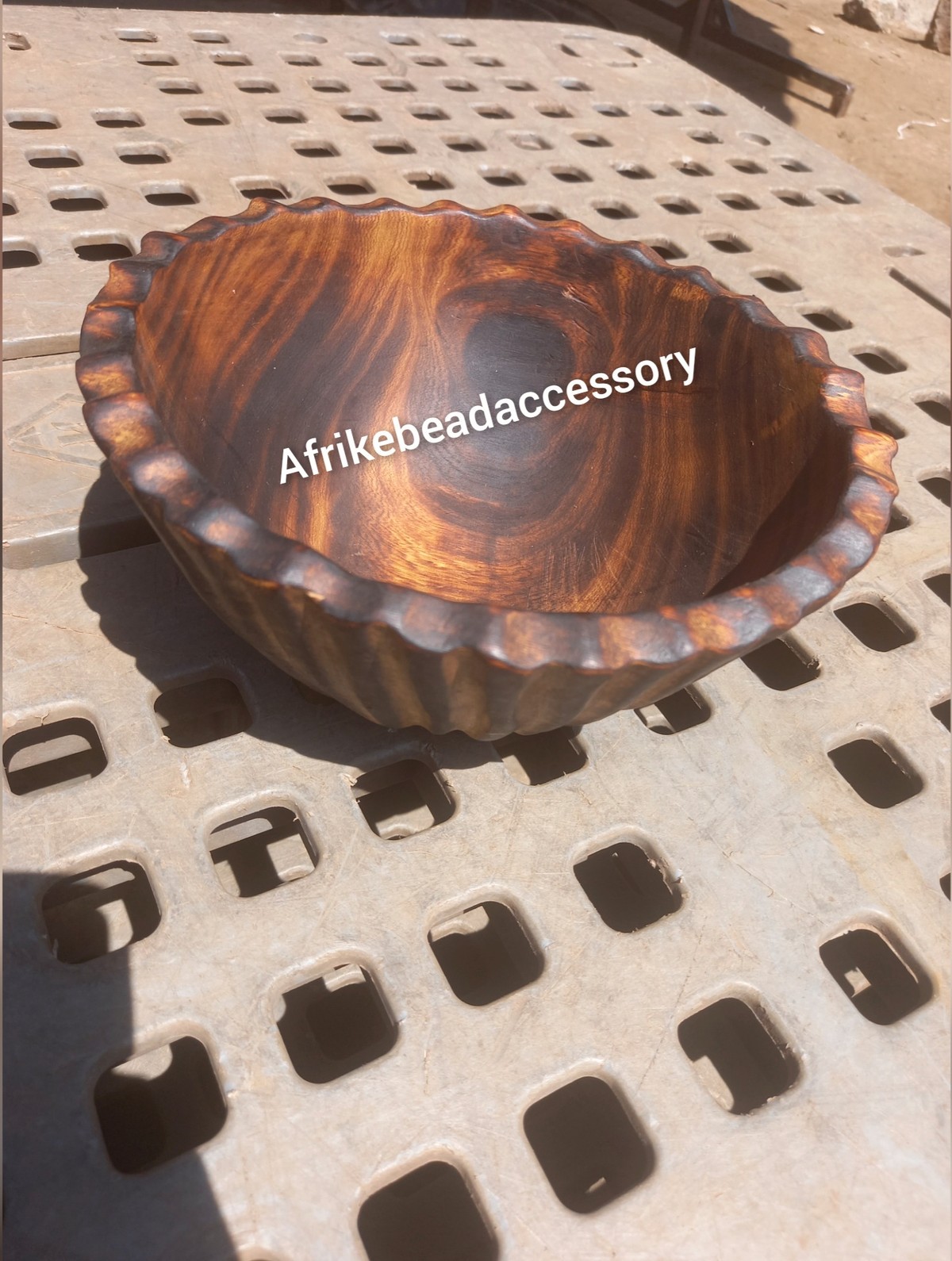 Bol de service en bois, bol de pâte en bois, bol en bois d'olivier, bol ...