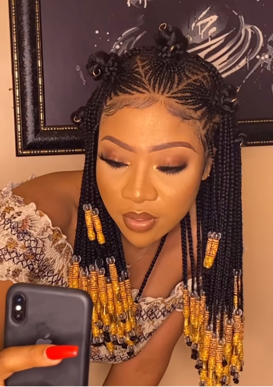 Front lace cornrow wig ,box braided wig lace wigs cornrow wigsfauxlocs ...