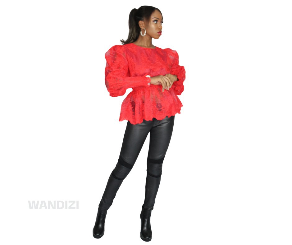 African Print Peplum Top Ankara Peplum Top By Wandizi Peplum Tops Anka