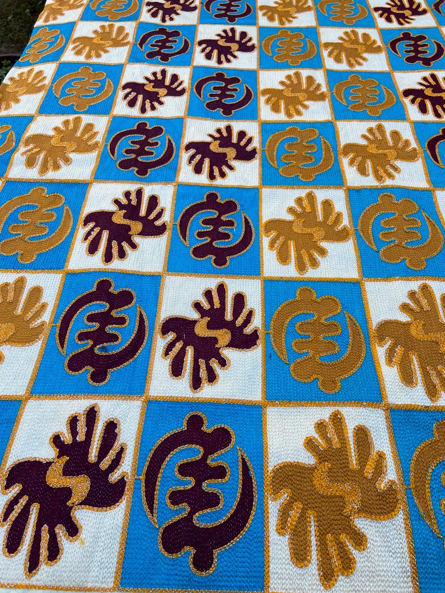 4 Yard Woven Kente Fabric Obama by abi-wax - Kente and other woven fabr ...