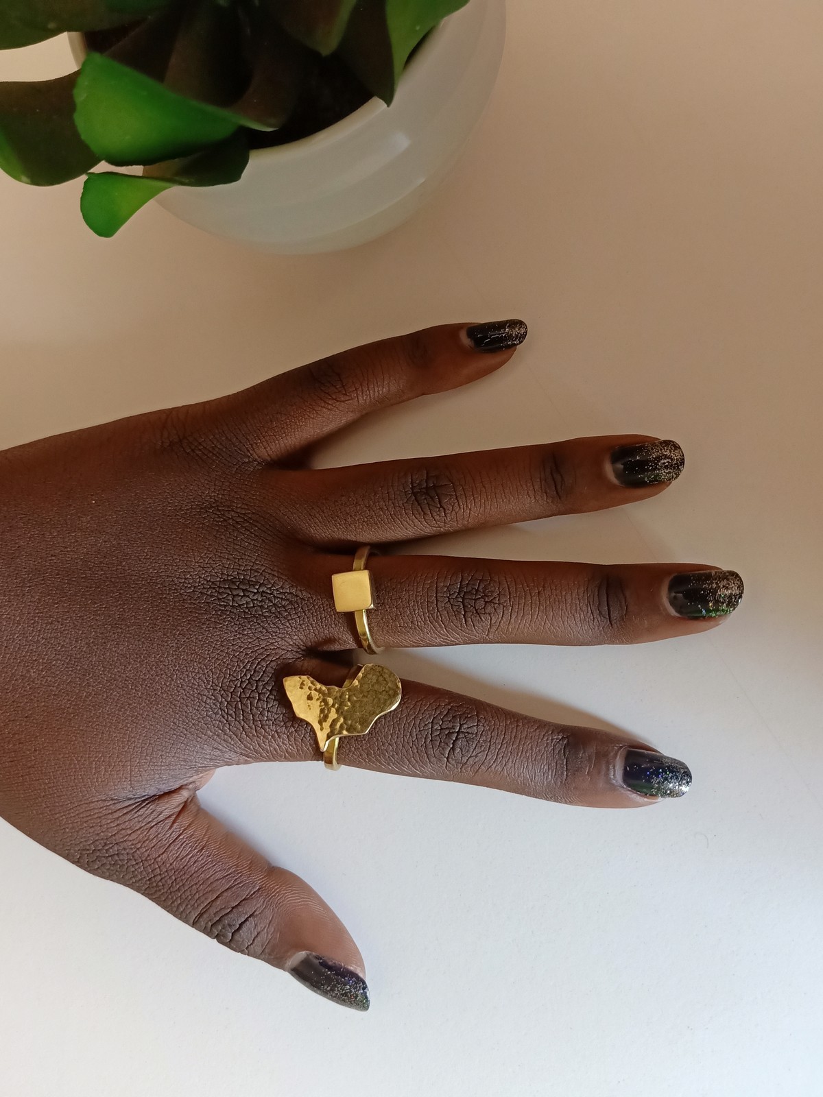 Bagues en laiton, bague cadeau, bague africaine, bague bohème, cadeau p ...