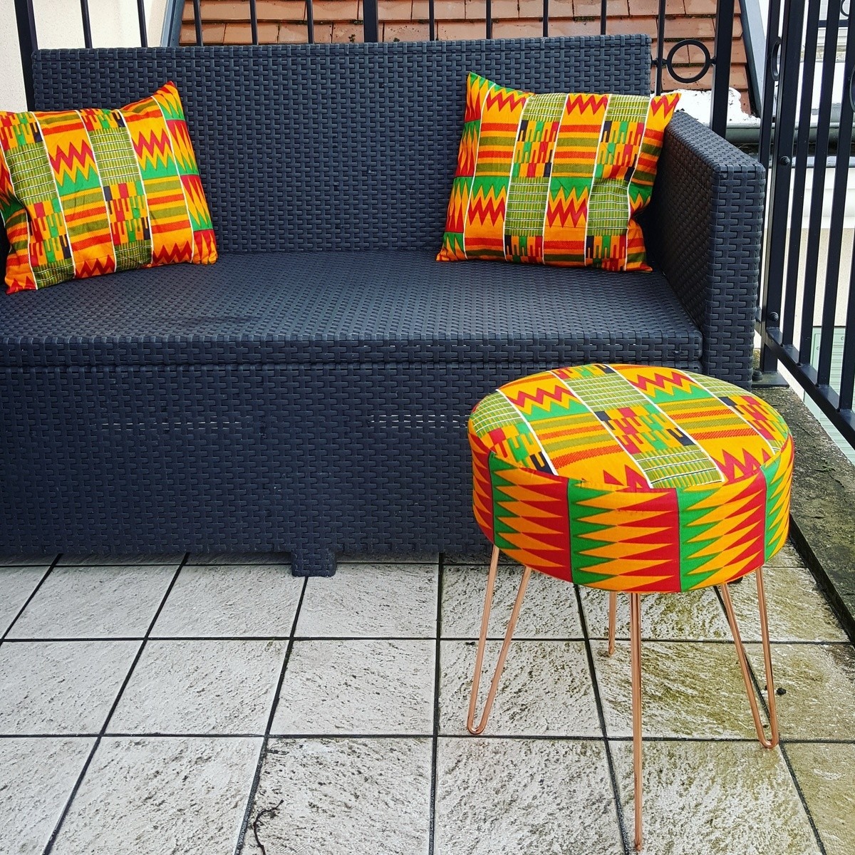 Kente stool by kaarta - Seats, chairs - ANKA